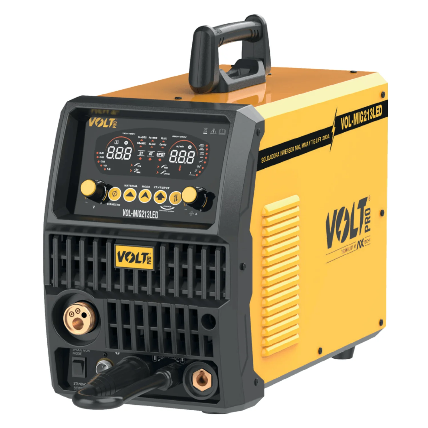 MAQUINA SOLDADORA INVERTER VOL-MIG213 - Sypsa
